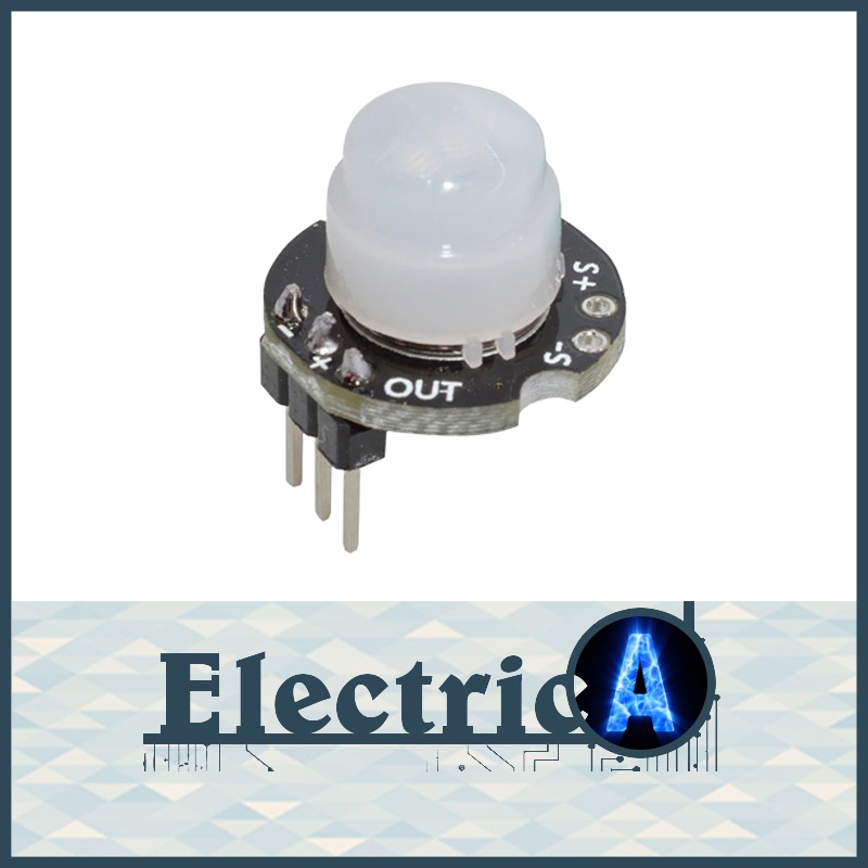 SR602 DC 3.3V-15V Smart Body Motion Sensor Detector Module Pyroelectric ...