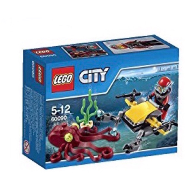 LEGO City 60090 Deep Sea Scuba Scooter | Shopee Malaysia