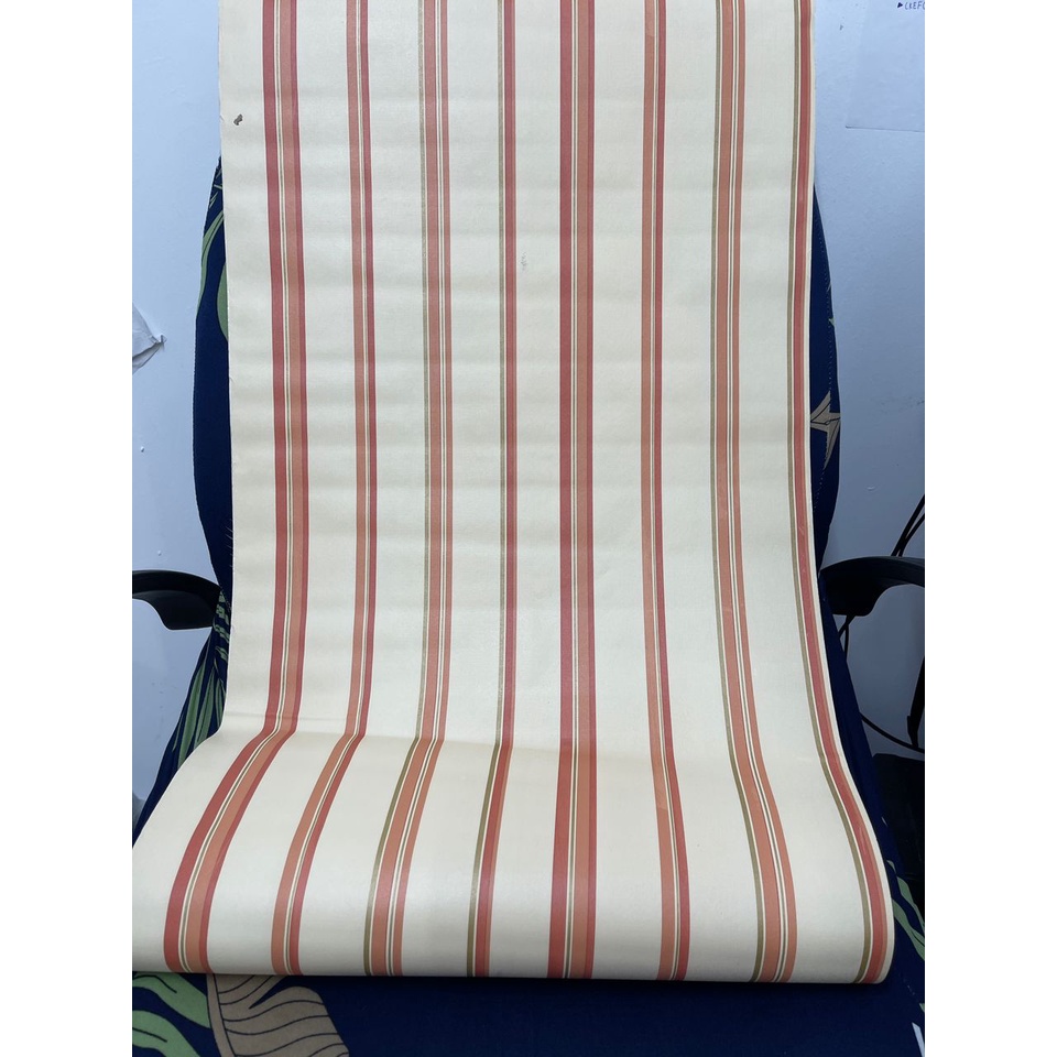 PVC Wallpaper Buluh Bamboo Bedroom wall Sicker Papan Balak Waterproof ...