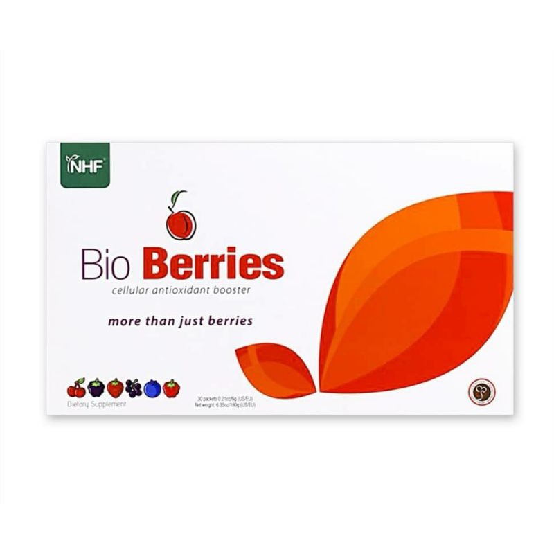 NHF Bio Berries - Cellular Antioxidant Booster Supplement （6g x 30 ...