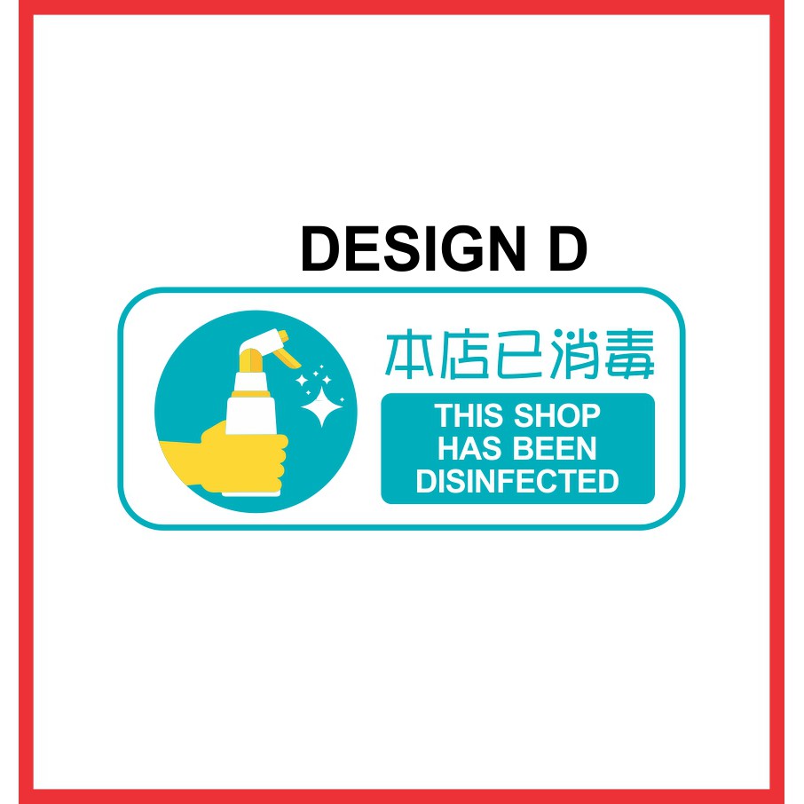 Safety Signage / Sticker Signage / Precaution Sticker | Shopee Malaysia