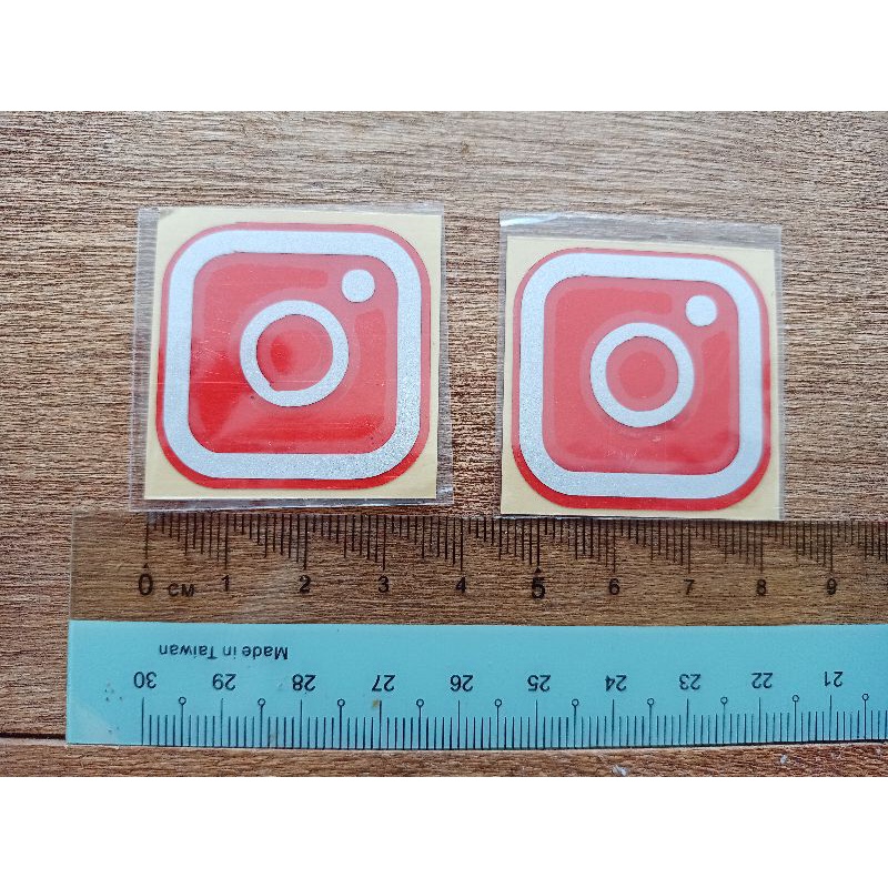 Sticker Instagram Logo. Sticker Reflective. Patul Cahaya | Shopee Malaysia