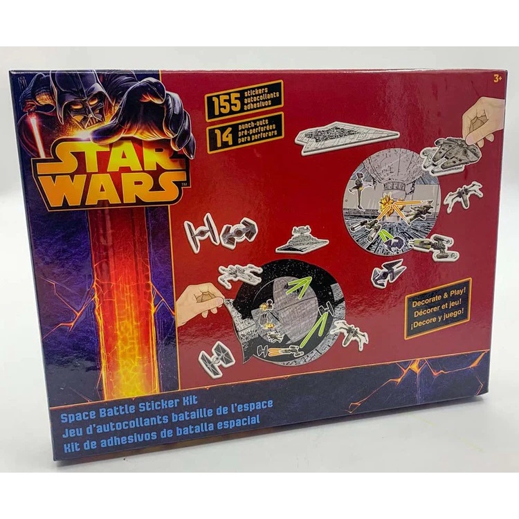 Star Wars Space Battle Sticker Kit (Create Your Own Scene) | Shopee ...