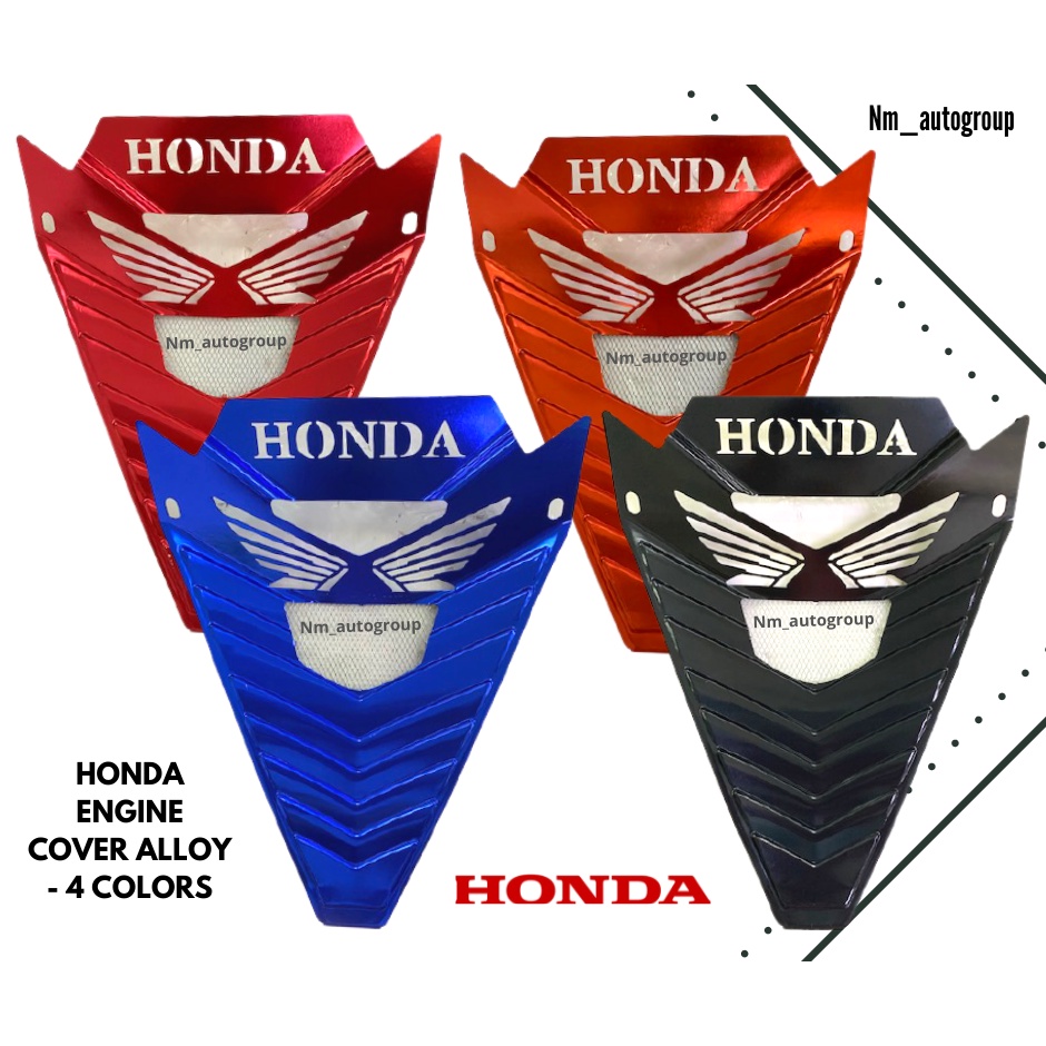 HONDA ORI MY RS150 Engine Cover Alloy BLUE / RED / BLACK / ORANGE ...