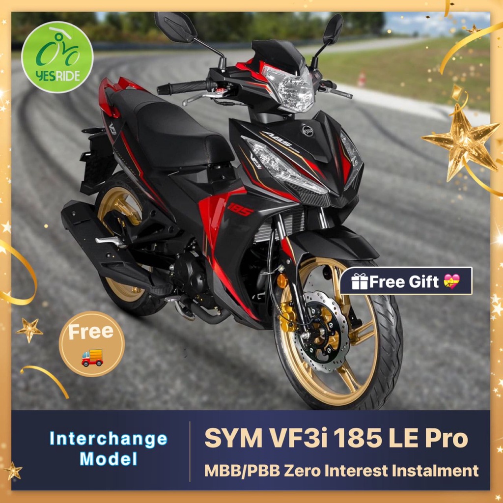 SYM VF3I 185 PRO int MOTORCYCLE | Shopee Malaysia