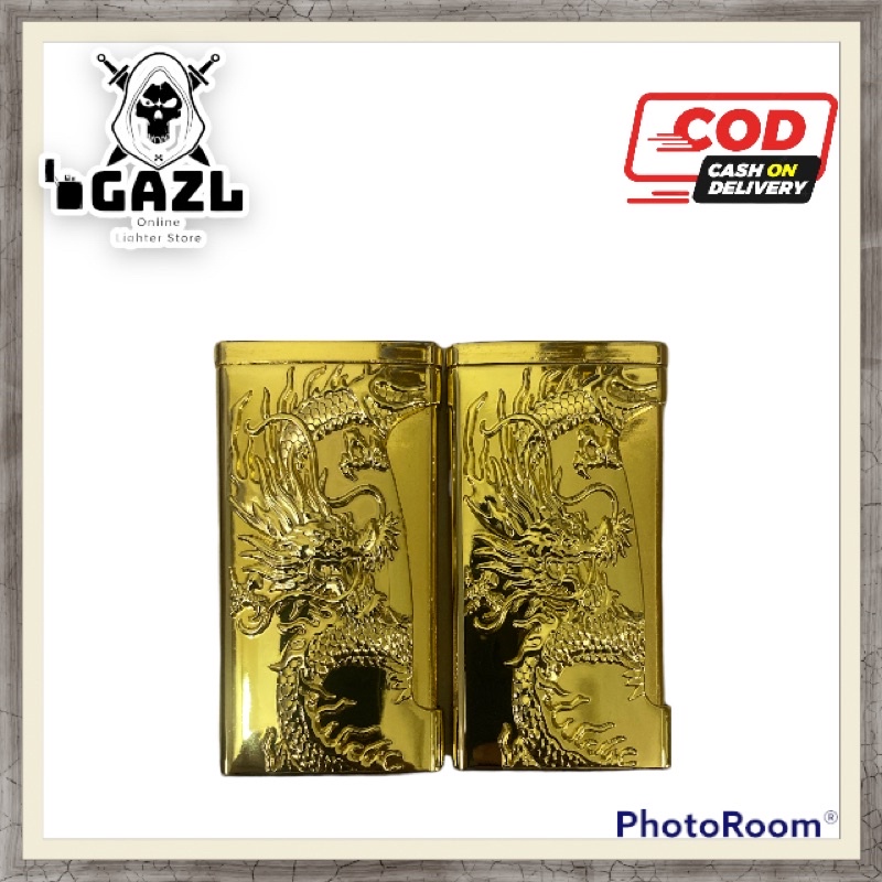 🔥Gold Dragon Jet Flame Lighter(Api Tajam) | Shopee Malaysia