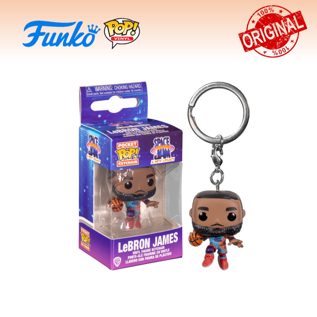 Funko Pop! Keychain: Movies: Space Jam 2: A New Legacy - LeBron James ...