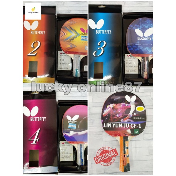 Original Butterfly Shakehand Table Tennis Racket | Shopee Malaysia