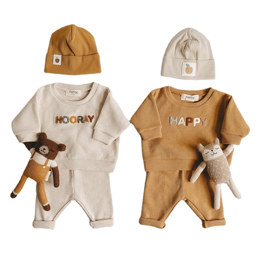 Fashion Toddler Baby Clothes Set Tops + Loose Trousers 2pcs Newborn Baby Boy Girl Clothing ...