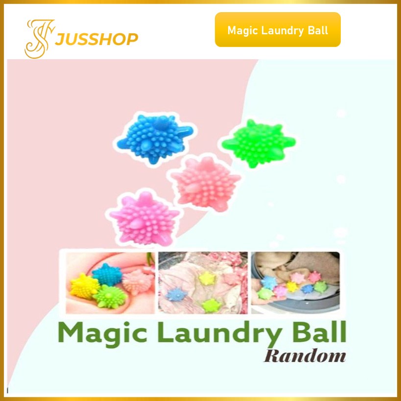 MESIN Magic Laundry Ball Rubber Ball Clothes Cleaning Ball Washing ...