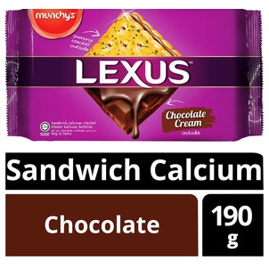 Biscuits sedap Lexus Salted Chocolate Sandwich (190g) | Shopee Malaysia