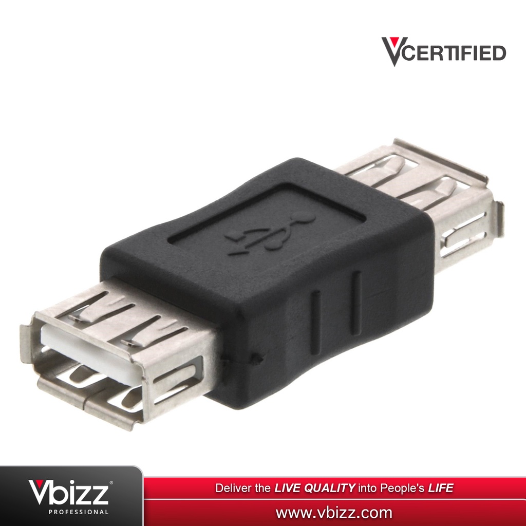 USBFF USB 2.0 Type A Female to Female USB Adapter Connector | Shopee ...