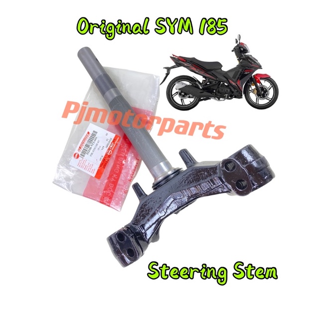 SYM VF3i 185 SYM185(100% ORIGINAL SYM 185) Fork Kaki Tapak Tiga/T Fork Steering Stem Bar/Fork ...