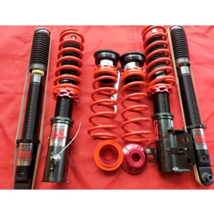 Toyota Vios NCP150 14+ Adjustable High Low Body Shift Absorber Spring ...