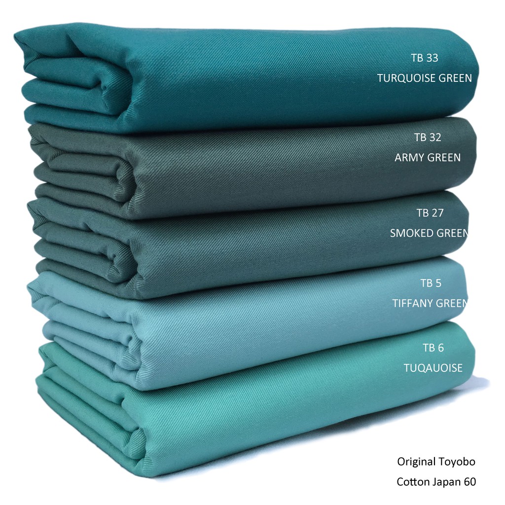 kain German cotton, Toyobo Cotton japan bidang 60 (harga utk 0.5m) by ...