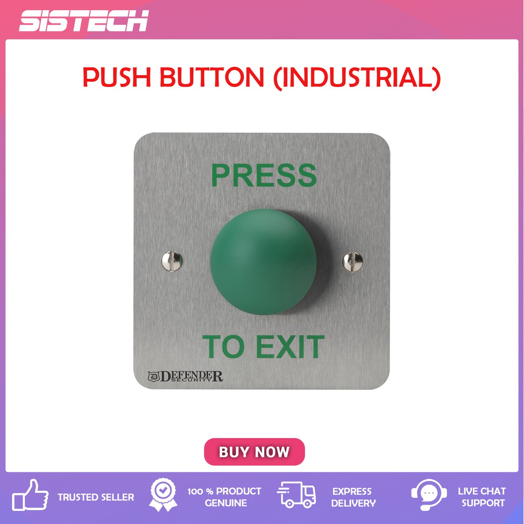 Flat Mushroom Press to Exit Push Button for Door Exit Access Control ...
