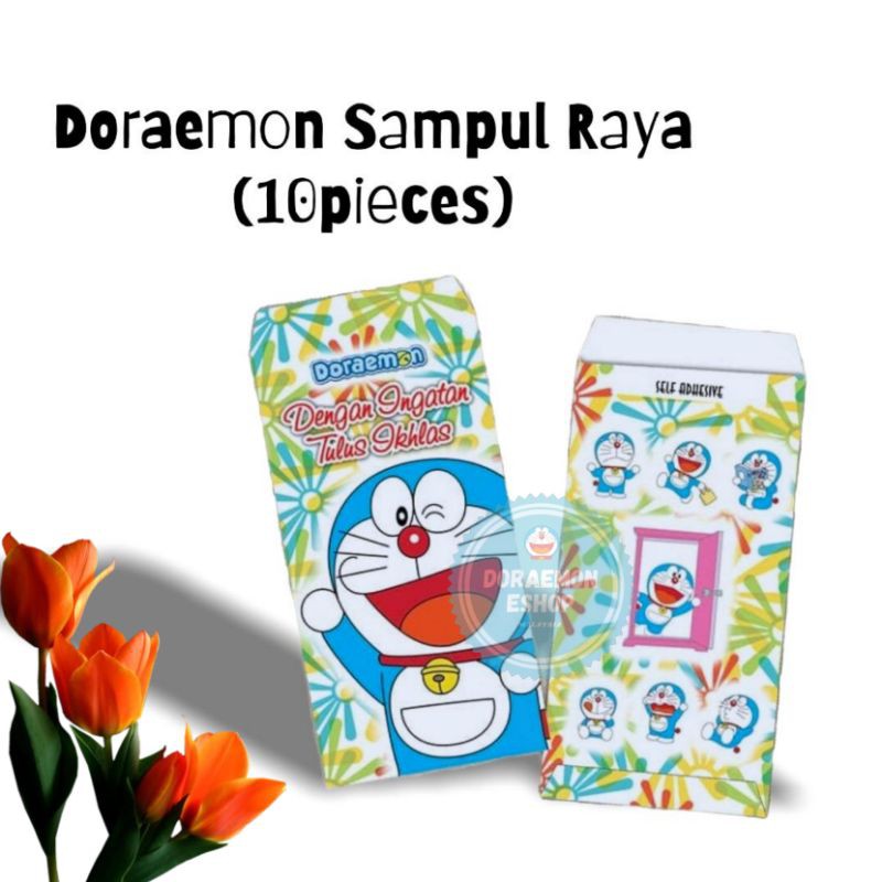 Doraemon Sampul Raya [READY STOCK 🇲🇾] | Shopee Malaysia