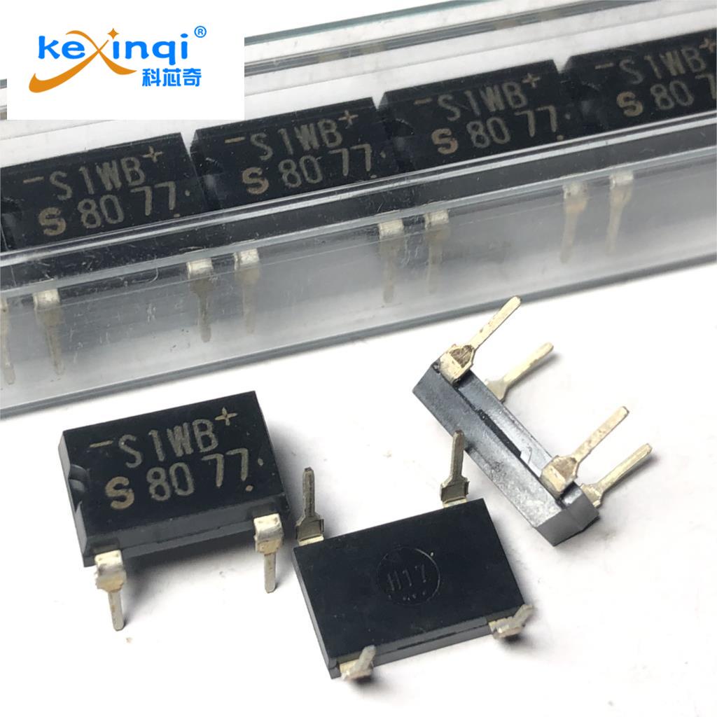 10PCS /lot! S1WBS80 S1WB80 DIP-4 S1WBS80 DIp-4 rectifier bridge 1A 800V S1WB80 New original ...