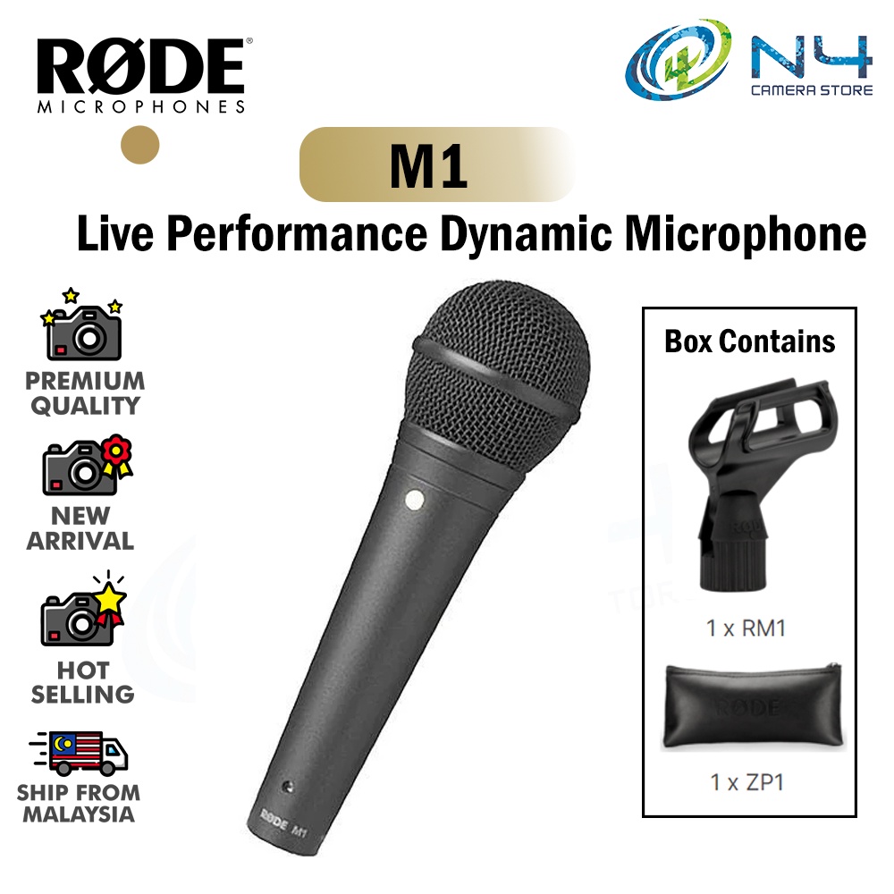 RODE M1 Live Performance Dynamic Microphone M1 | Shopee Malaysia