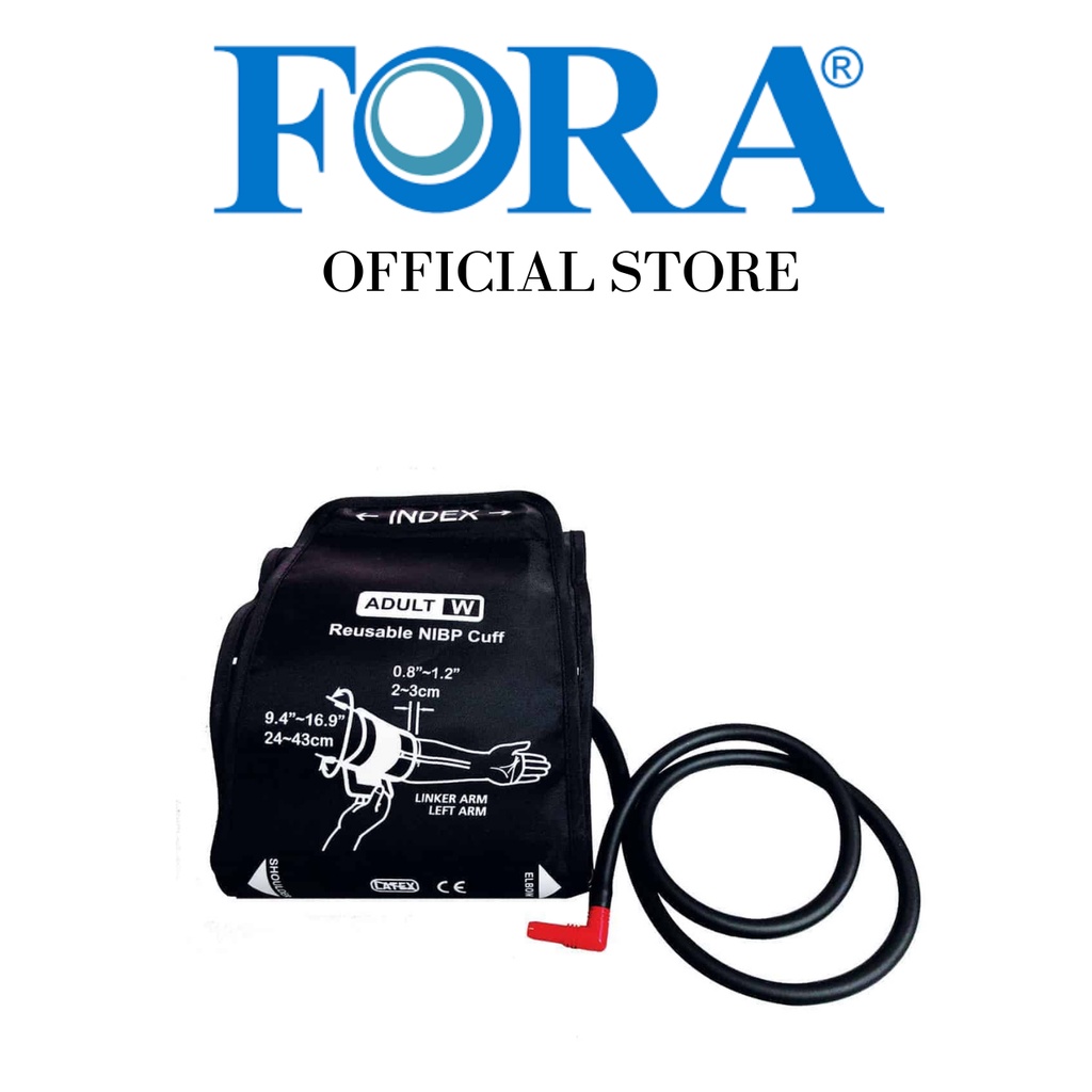 FORA Wide Range Cuff 24mm-43mm ( FORA TD3124/ FORA P30 plus) | Shopee ...