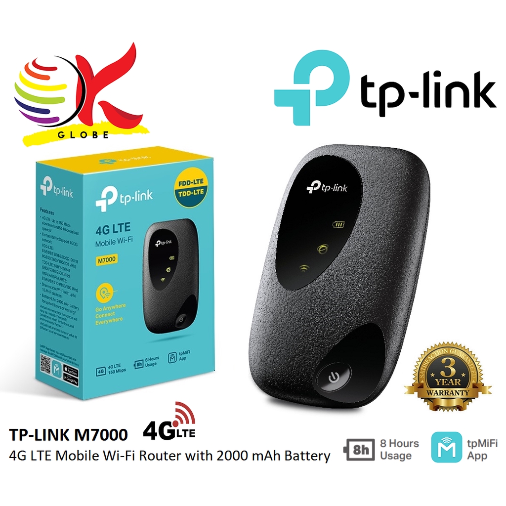 TP-LINK M7000/ M7200 / M7350 / M7450 / M7650 4G LTE 150Mbps MOBILE WI ...