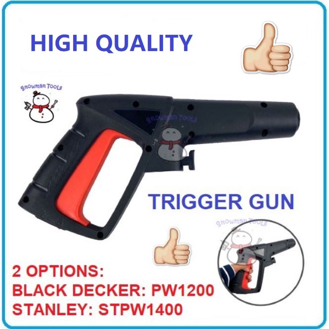 TRIGGER GUN FOR PW1200 STPW1400 STNALEY HIGH PRESSURE WASHER WATERJET ...