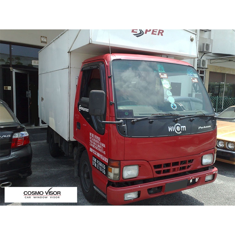 Hicom Perkasa Lorry / Truck (4" Medium - 1Ton & 3Ton) Door Visor (MADE ...