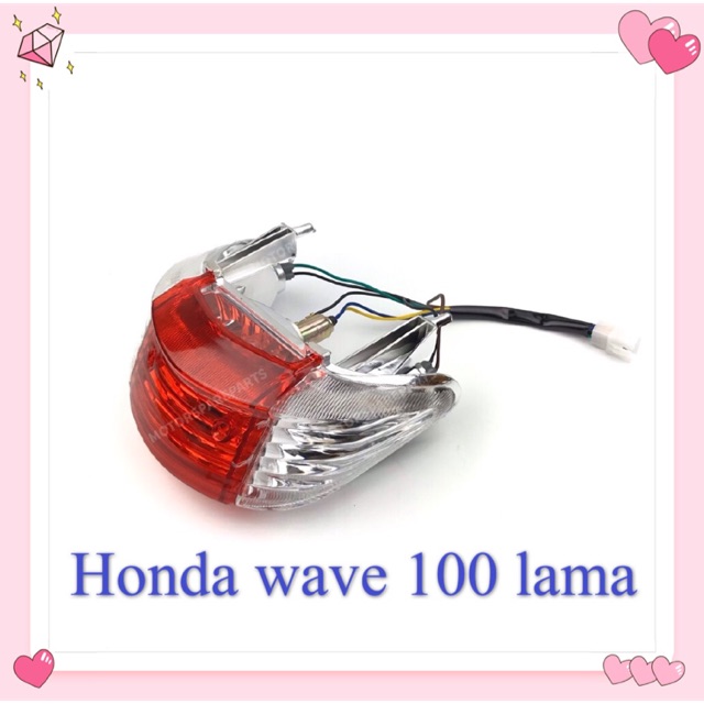 Wave 100 lama HONDA WAVE WAVE100 WAVE 100 TAIL LAMP TAIL LIGHT LAMPU ...