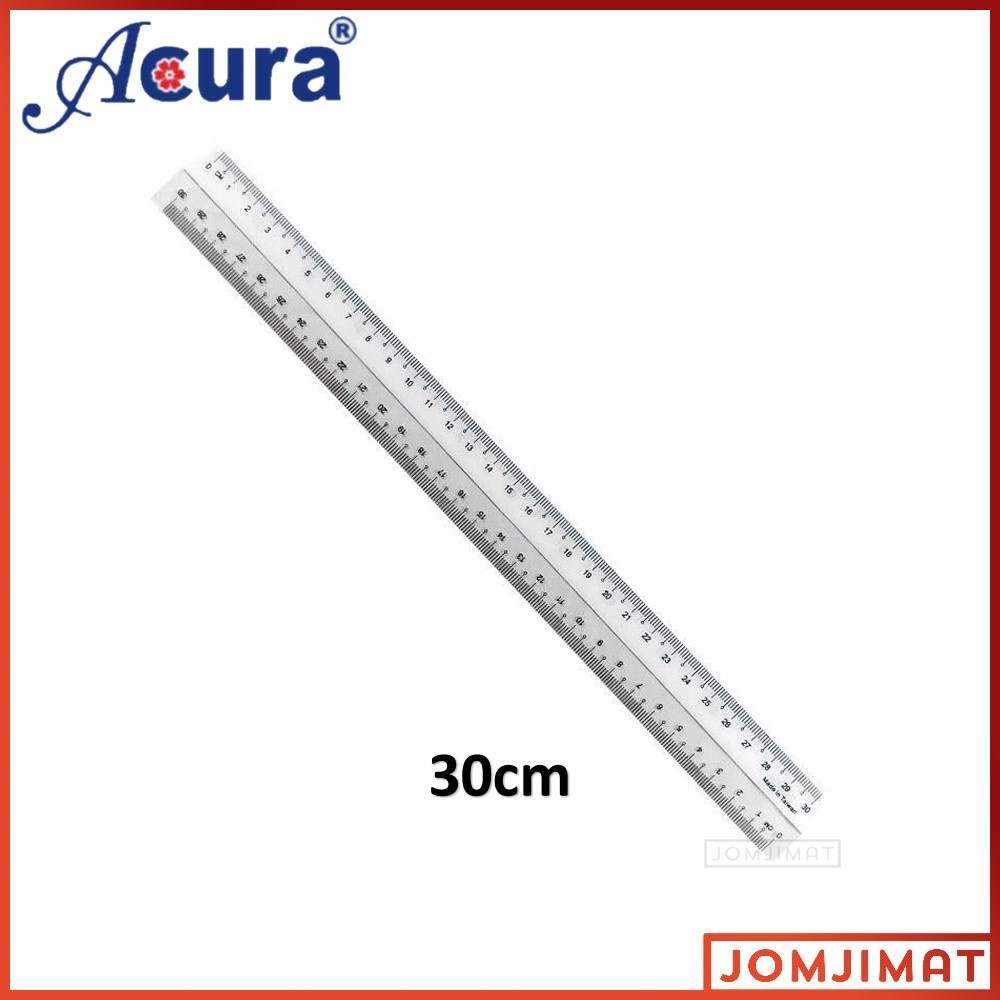 Acura Plastic Straight Ruler / Bendable / Soft / Flexible Student Ruler / Pembaris 15cm / 20cm ...
