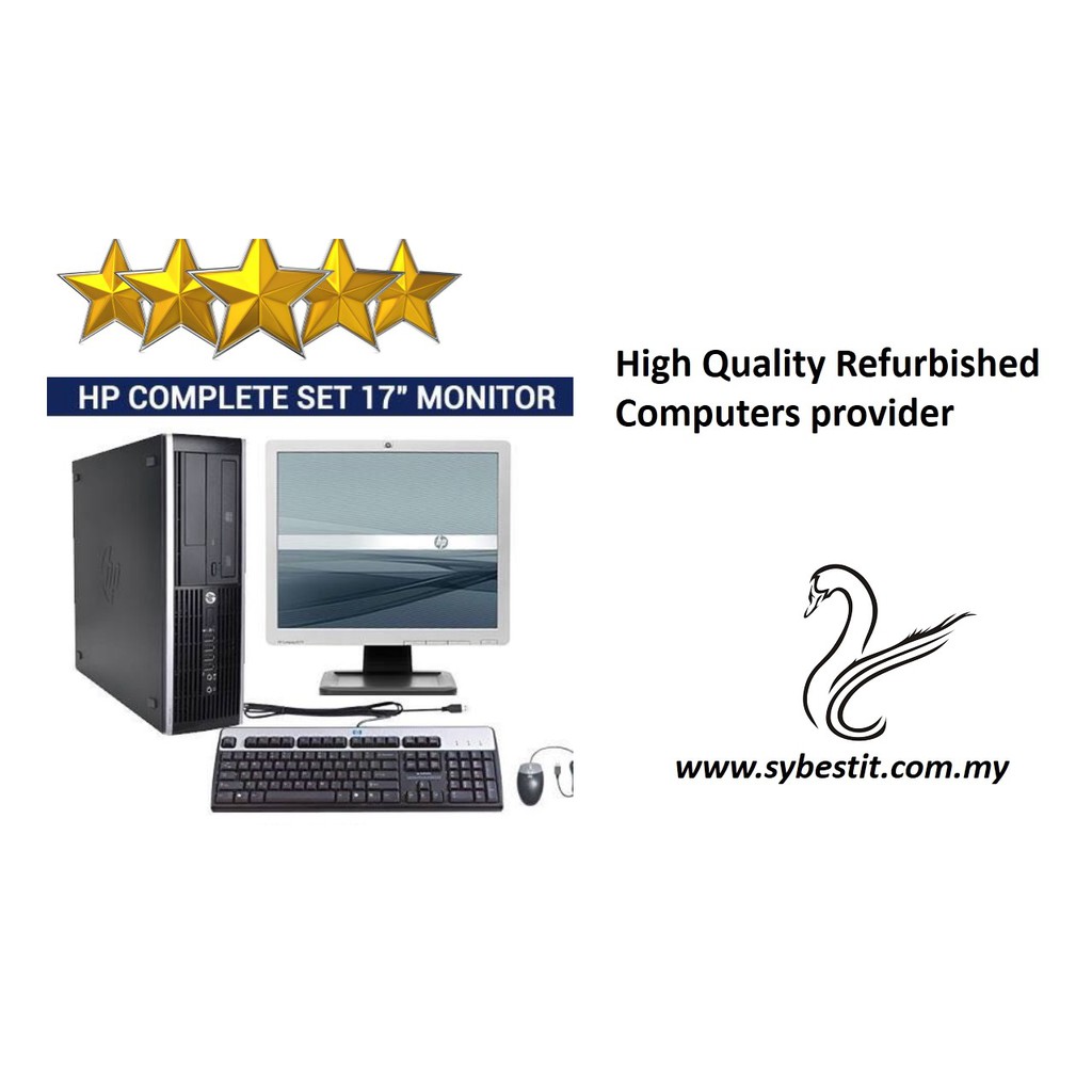 Refurbished HP Compaq 6300 computer set ( intel Core i3 3rd generation ...