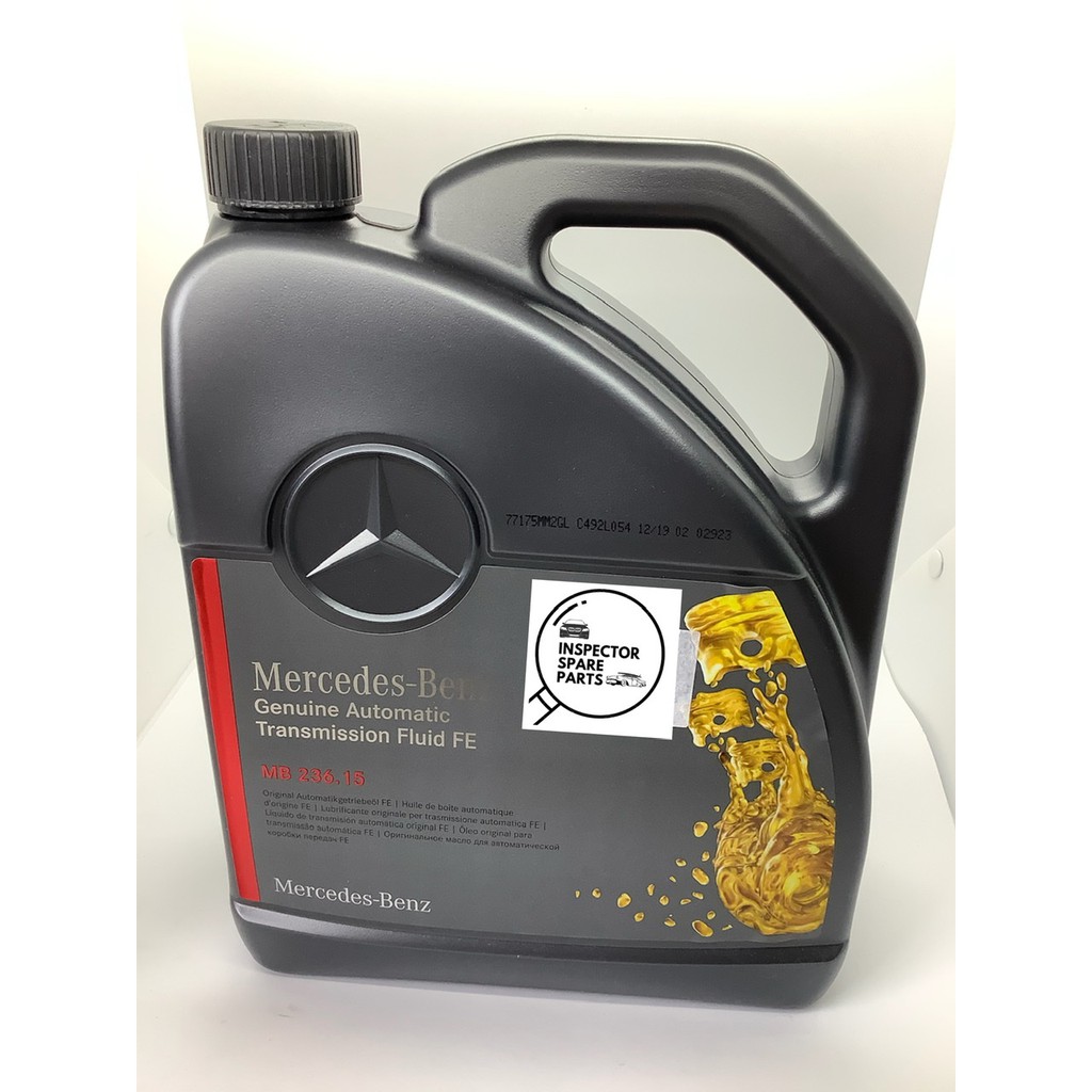 100% ORIGINAL MERCEDES MB 236.15 722.9 ATF OIL 5 LITRE 0019897803 ...