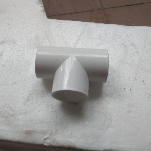 Hydroponic system/set -- 20mm atau 3/4 inci UPVC/PVC/plastic tee ...