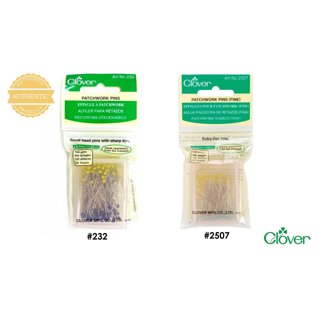 Clover Patchwork Pins (100pcs) | Shopee Malaysia