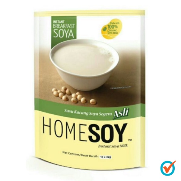Homesoy Instant Soy Milk Powder Breakfast Soya Multigrain / Asli ...
