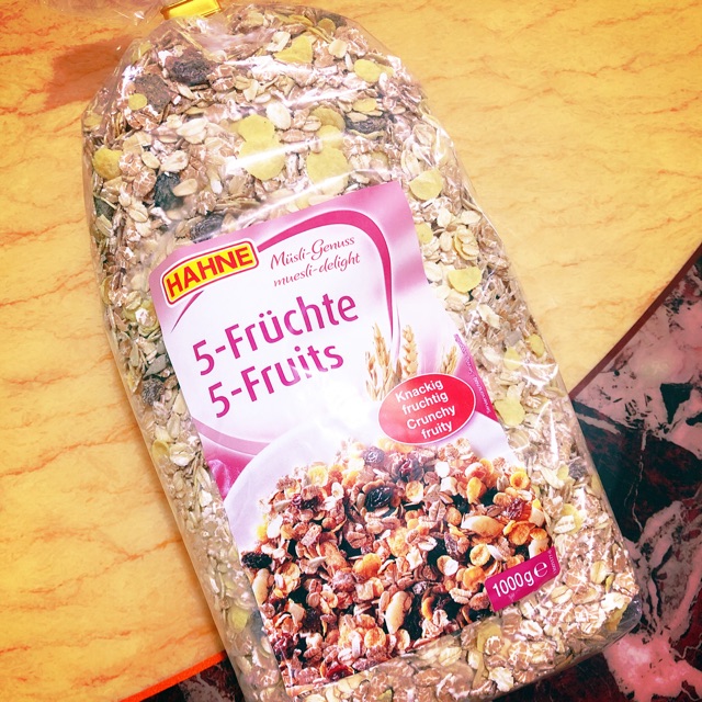 HAHNE 5-fruits muesli 1kg [Made in Germany] | Shopee Malaysia