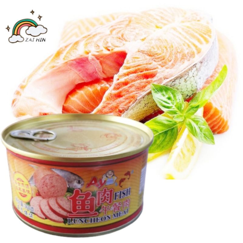 鱼肉午餐肉 经典美味 AYI FISH LUNCHEON MEAT(360G) | Shopee Malaysia