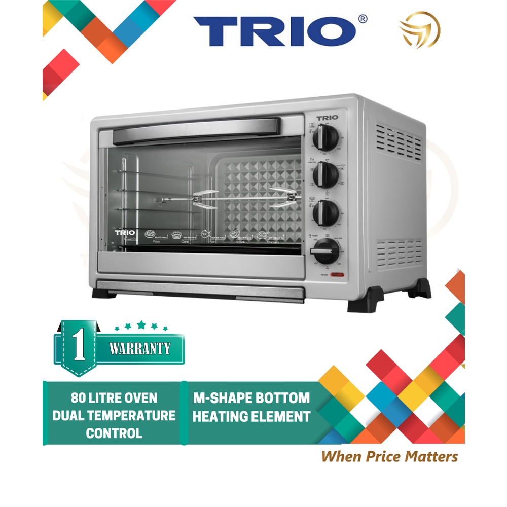 *LATEST MODEL* TRIO 80L Electric Oven TEO-811 Replace TEO-801/ Milux ...