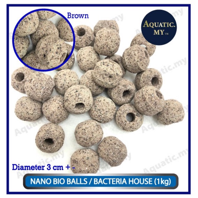 Nano Bio Balls Filter Media / Bacteria House (1Kg) | Shopee Malaysia