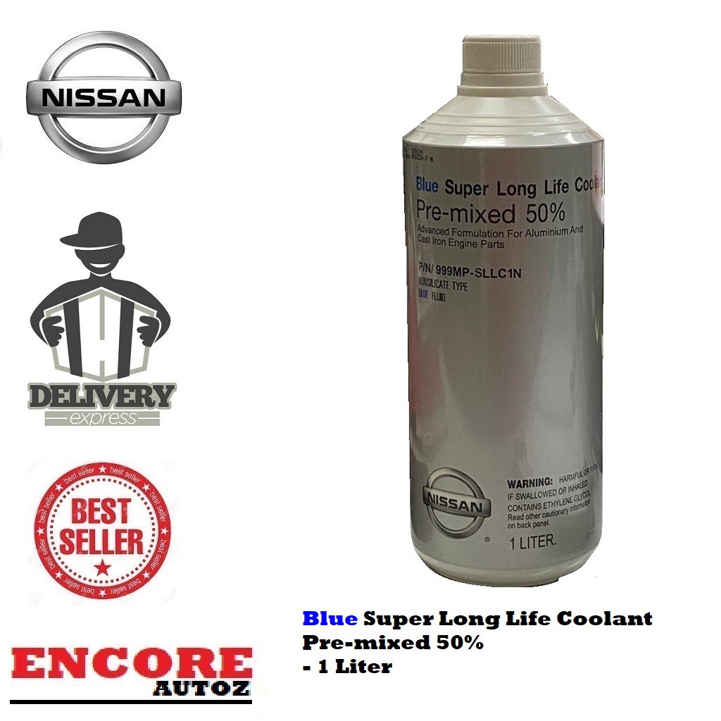 NISSAN COOLANT BLUE SUPER LONG LIFE - 1 LITER | Shopee Malaysia
