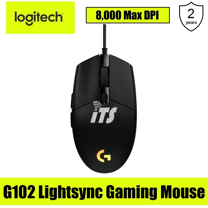 Logitech G102 Lightsync RGB 6 Button Gaming Mouse | Shopee Malaysia