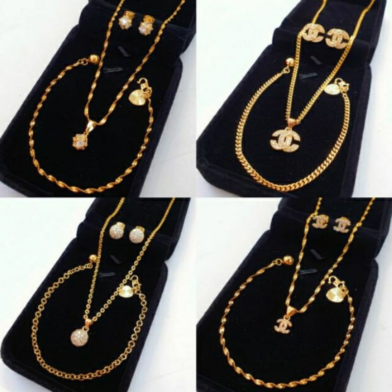 set emas bangkok cop 916 | Shopee Malaysia