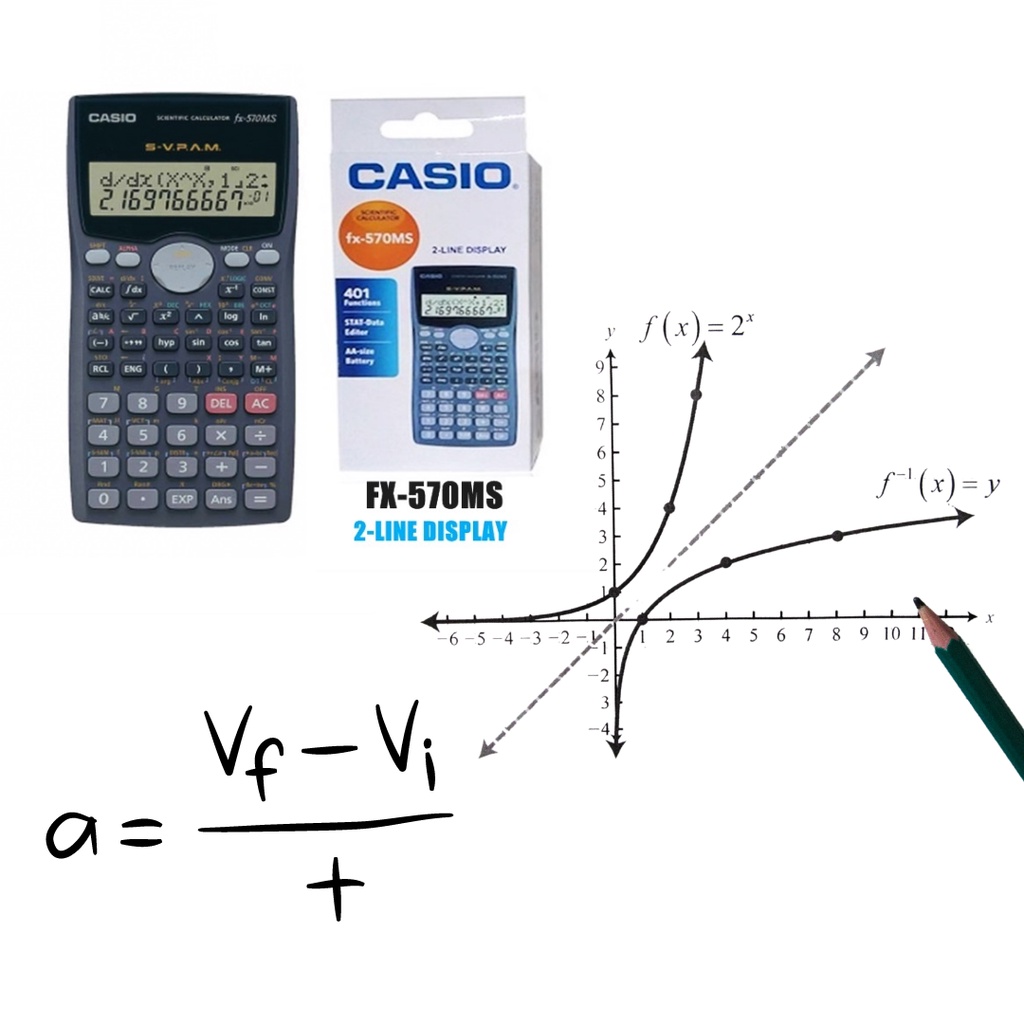 Scientific Calculator for Advanced Math with 401 Functions (OEM ...