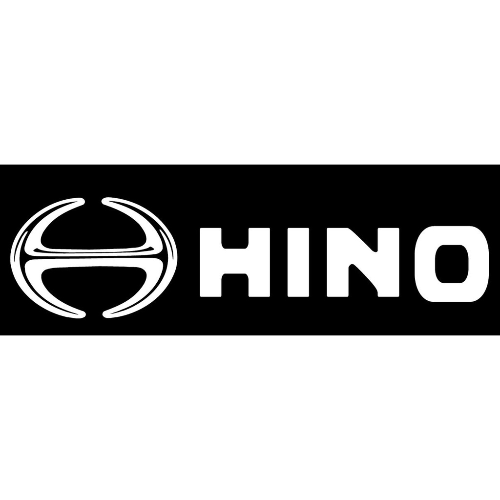HINO LOGO STICKER,STICKER CERMIN DAN BODY LORI.TAHAN PANAS DAN LAMA ...