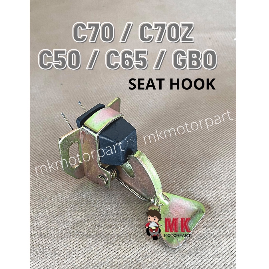 SEAT HOOK Honda C70 / C70z / C50 / C65 / GBO Seat Lock Catch , Cakur ...
