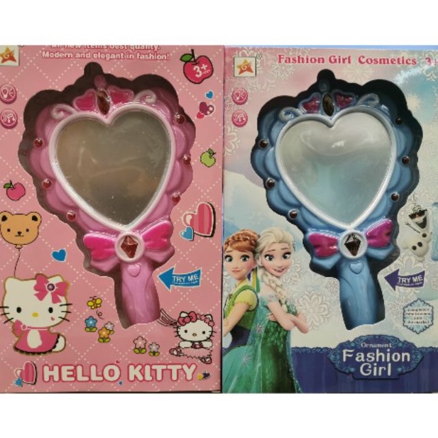 Frozen / Kitty Mirror Play Set with Light and Music | Shopee Malaysia