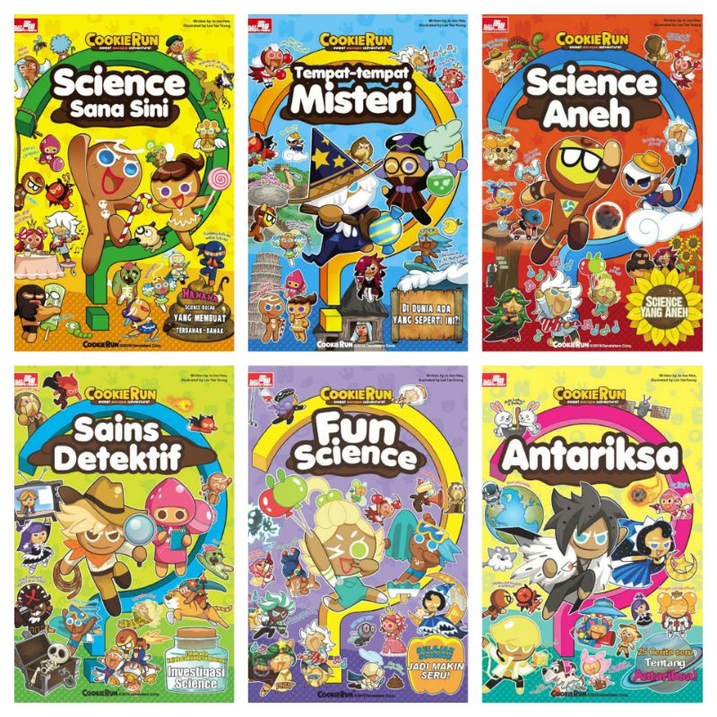 Complete Title Series Cookie Run Sweet Escape Adventure Educational ...