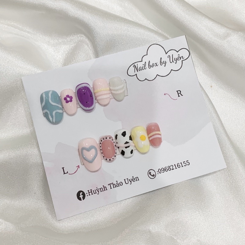 Nailbox color embossed gel design (Real photo of the shop) | Shopee ...