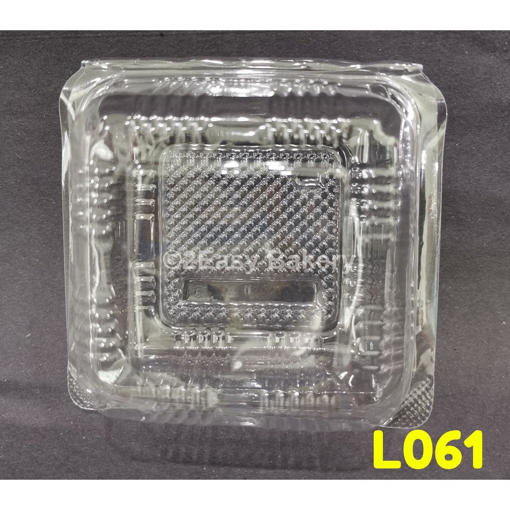 Kuih Container L061 / Disposable Plastic Clear Bakery Container (100pcs ...