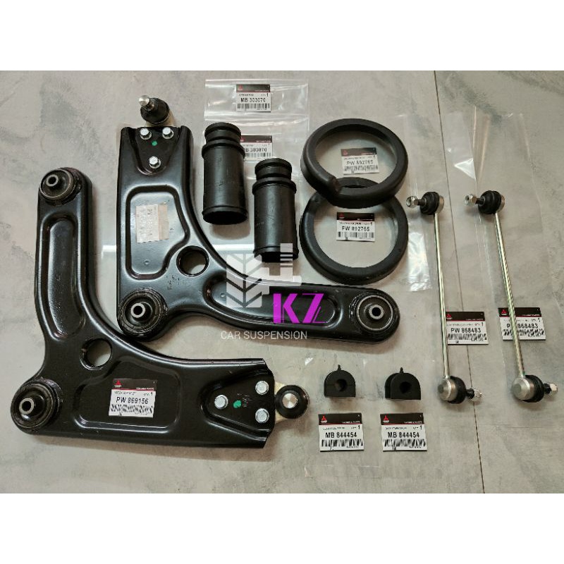 PROTON SATRIA NEO - 10 IN 1 SET - FRONT LOWER ARM /LINK/COVER ...