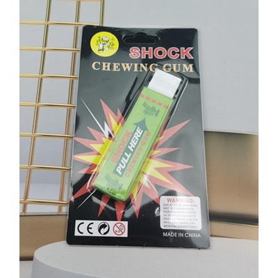 Mainan rumit dengan pen artifak elektrik mengunyah gula-gula getah ...